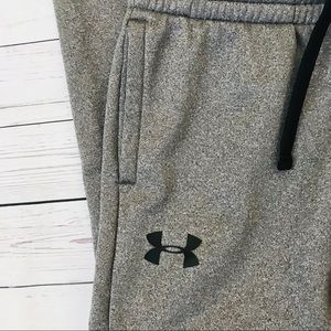 Under Armour | Bottoms | Grey Under Armour Coldgear Fleece Pants | Poshmark
